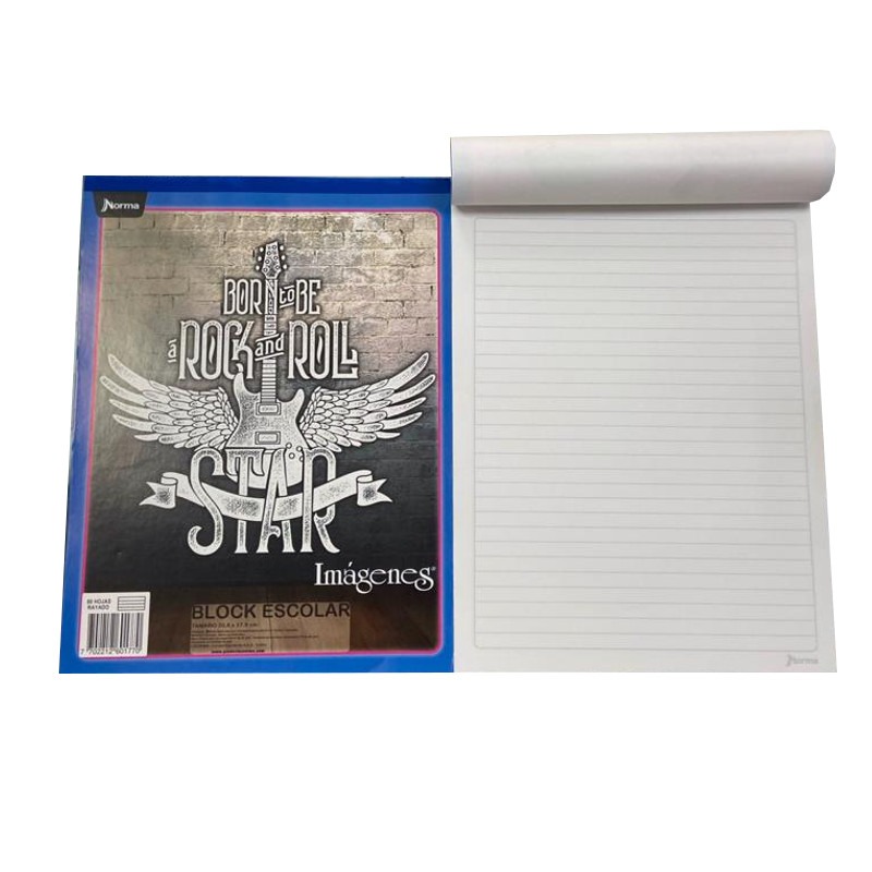 HOJA BLANCA RAYADA DE BLOCK – InnoStore+